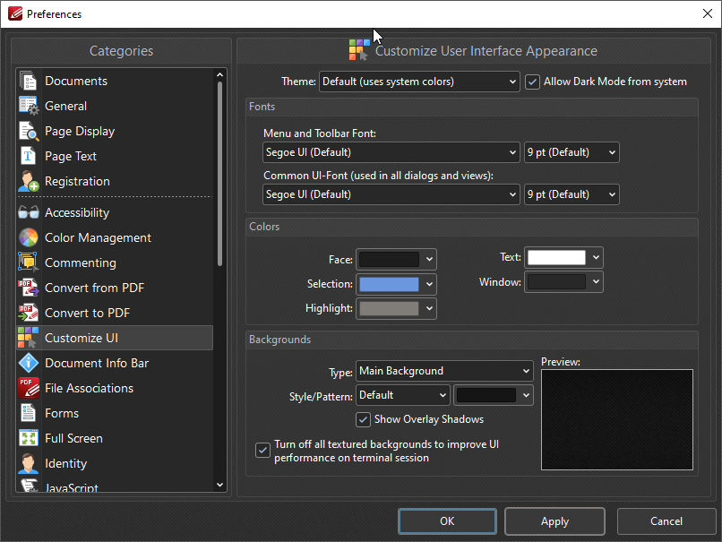 PDF-XChange Co Ltd :: Knowledge Base :: How Do I Customize toolbars in PDF-XChange Editor?